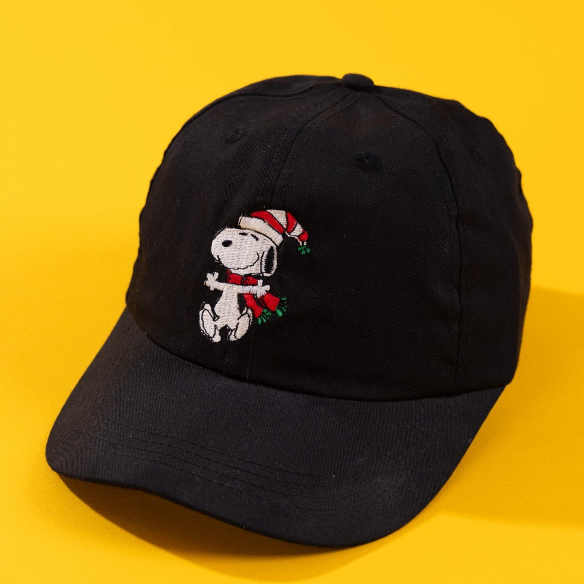 Vintage 90s Peanuts Christmas Snoopy Snapback Hat – Retro Candy World