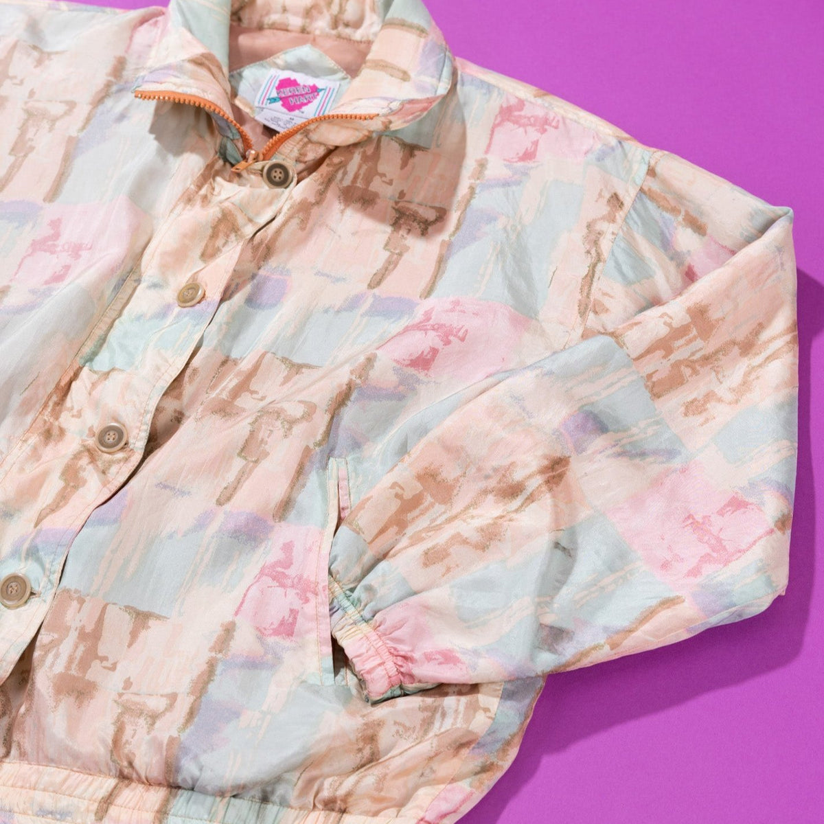 Vintage 80s Keren Hart Silk Jacket – Retro Candy World