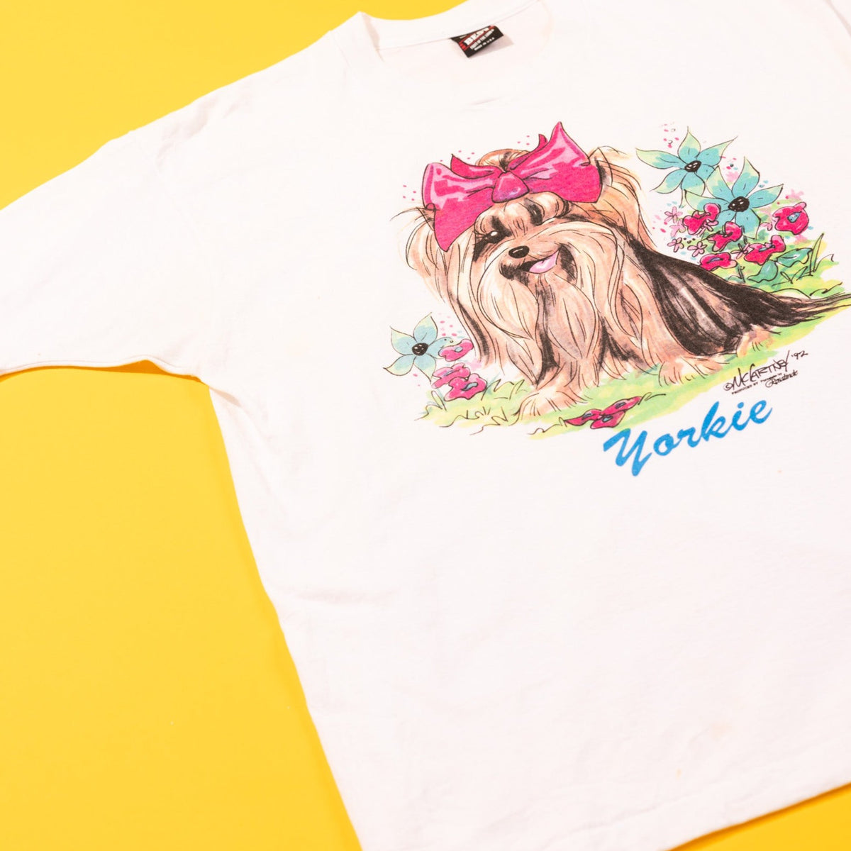 Vintage 1992 Yorkie T-shirt – Retro Candy World