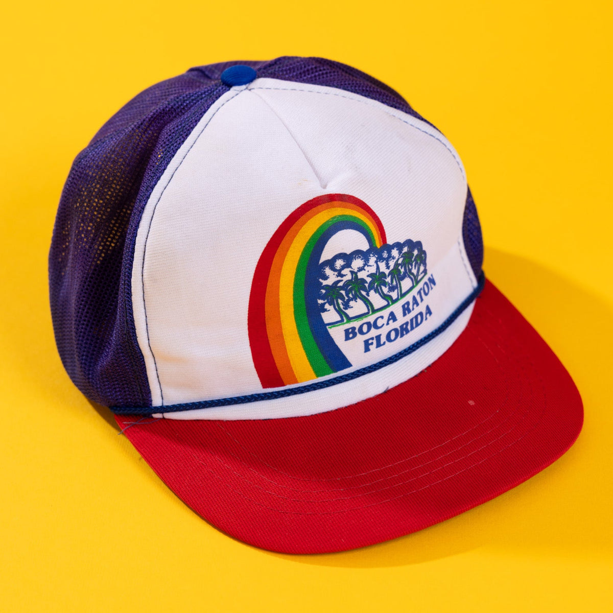 Vintage 80s Boca Raton Florida Hat – Retro Candy World