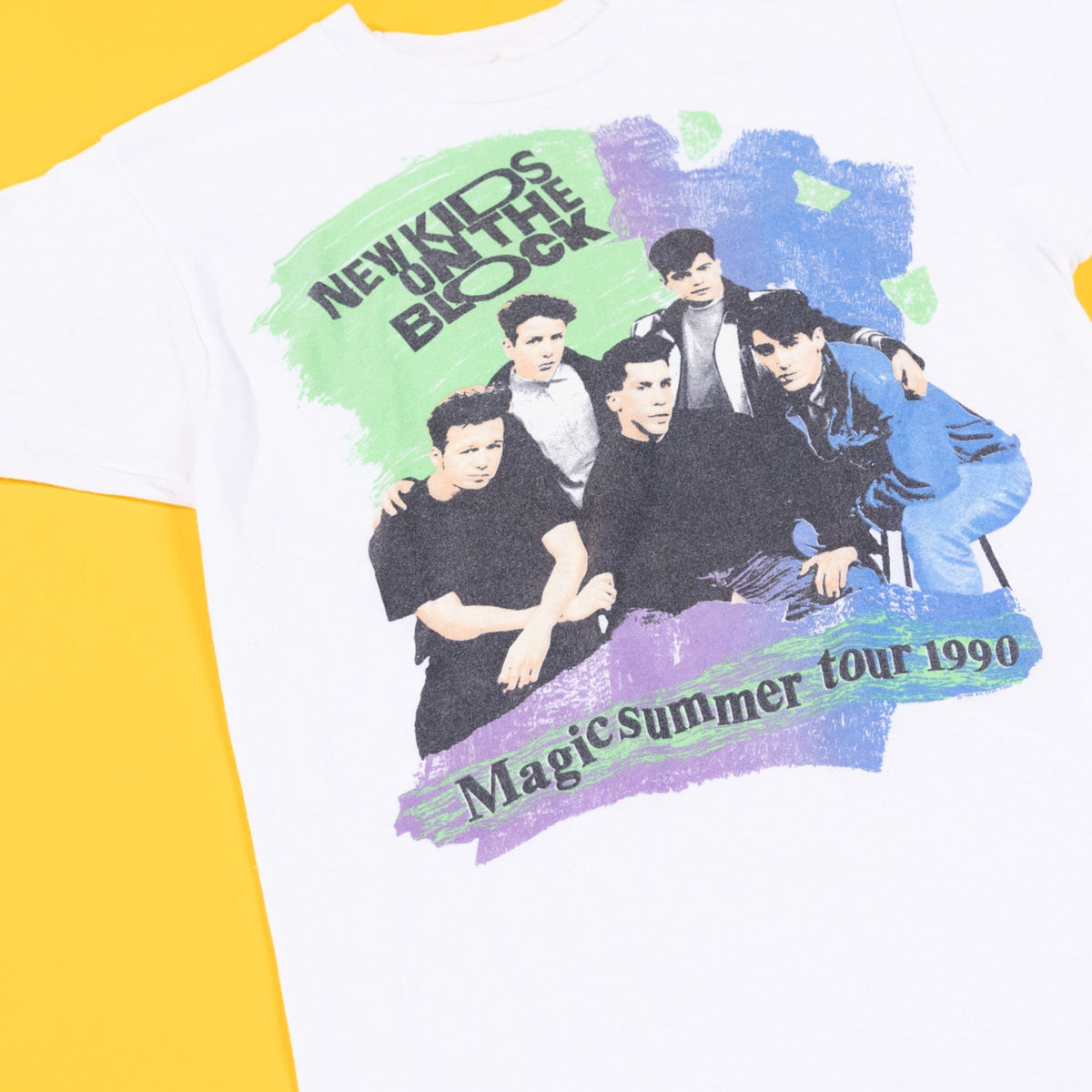 Vintage 1990 NKOTB Magic Summer Tour T-shirt – Retro Candy World