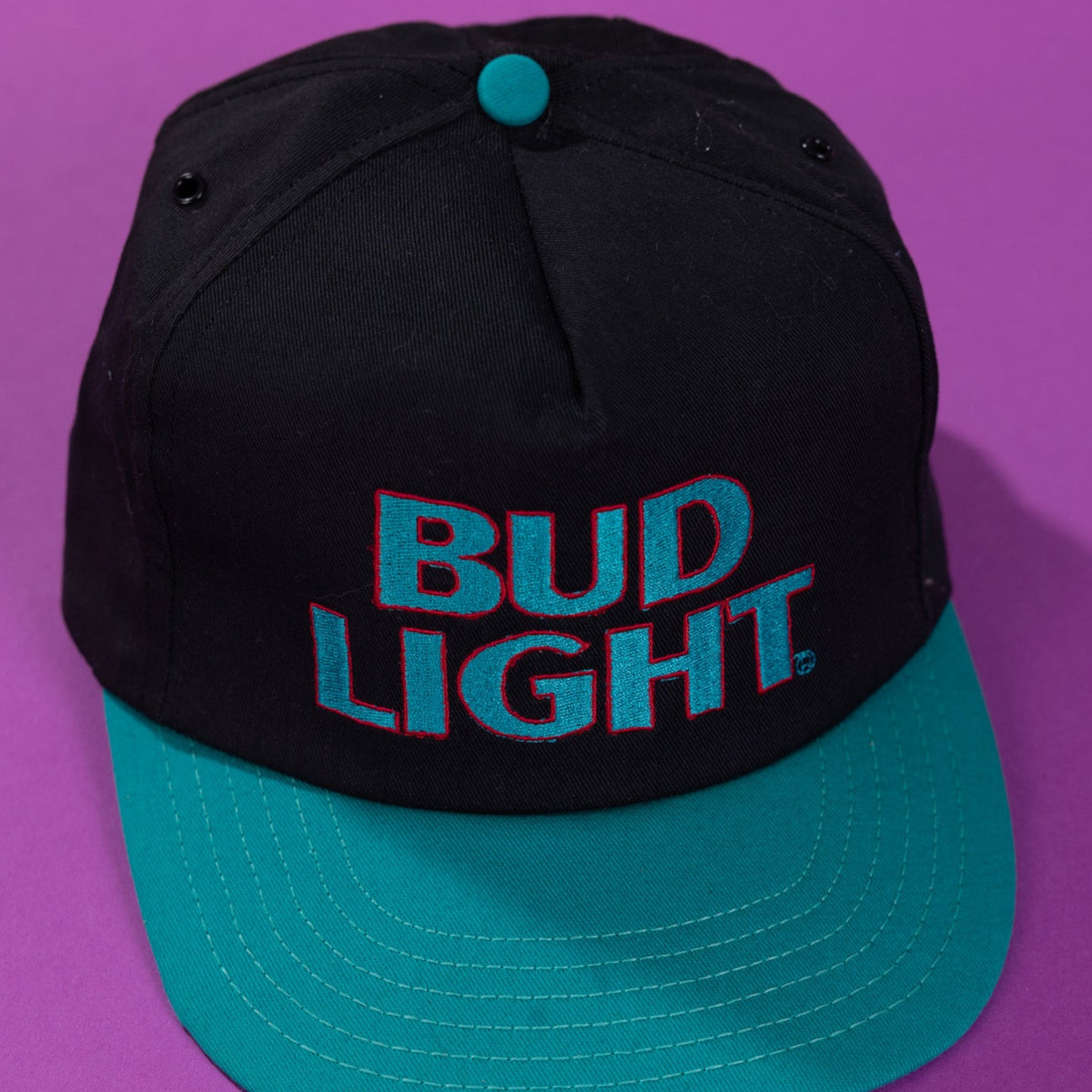 Vintage 90s Bud Light Snapback Hat – Retro Candy World