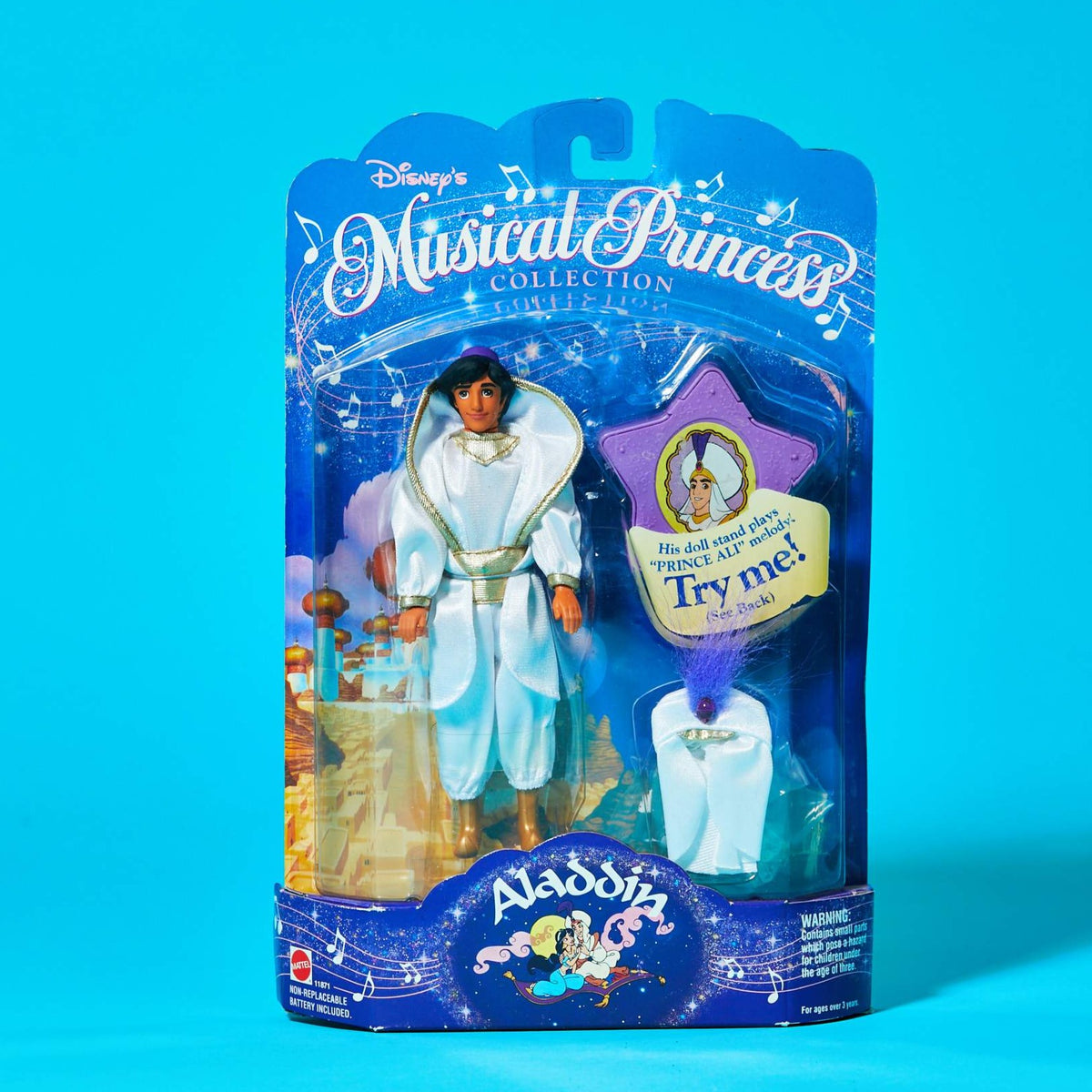 1994 Disney's Musical Princess Collection Aladdin Figure – Retro Candy ...