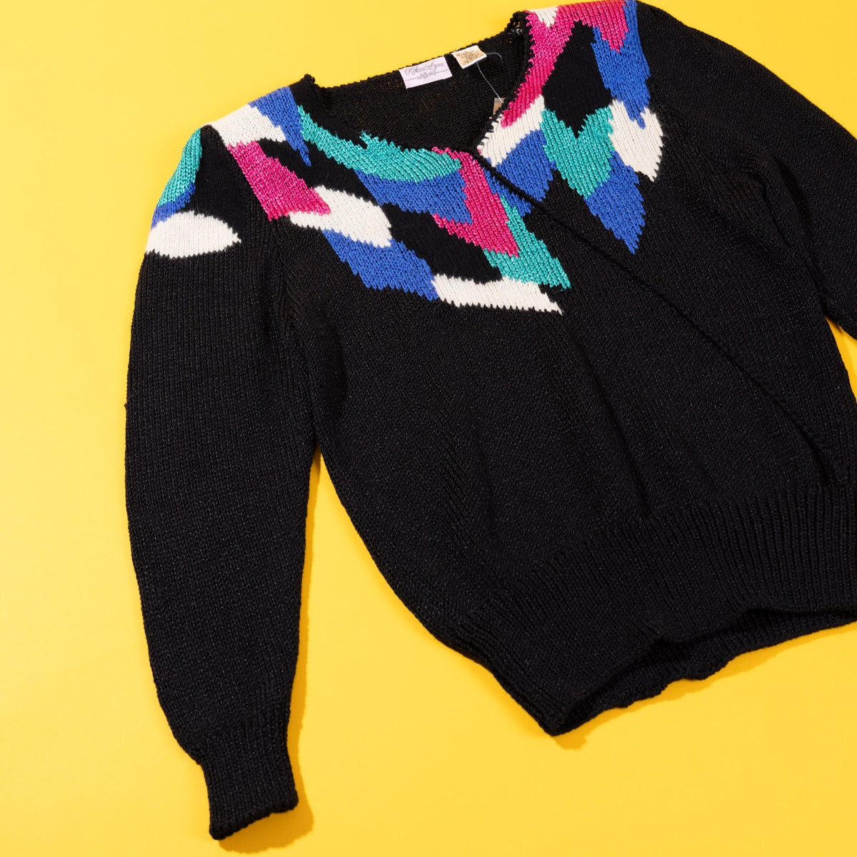 Vintage 80s Rebecca Lynn Retro Sweater – Retro Candy World